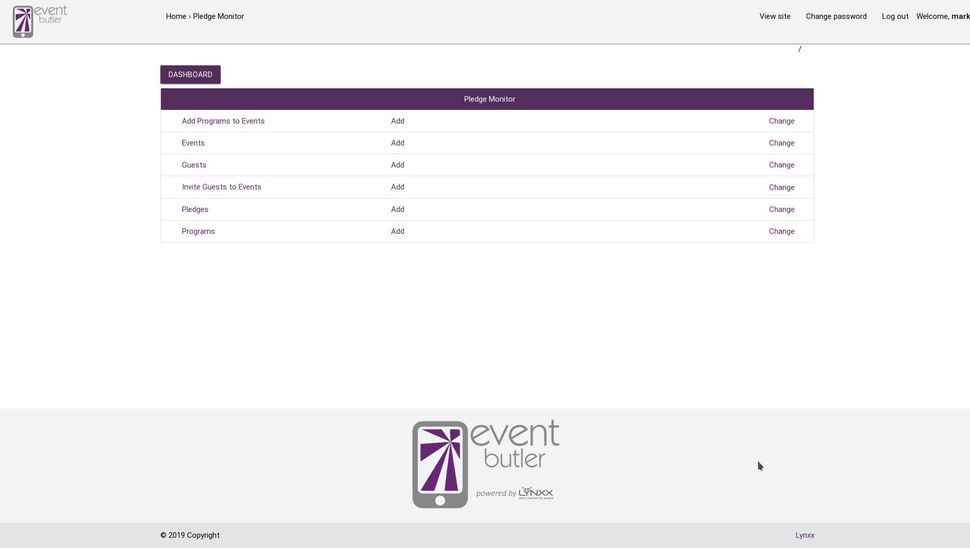 We simply create an event and configure all the required inputs ...